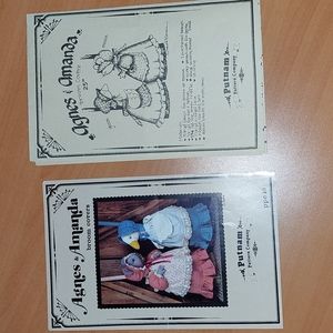 Other | Vintage Putnam Pattern Company Agnes And Amanda Broom Covers ...